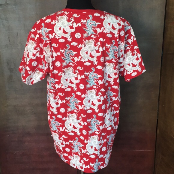 Soul Star Premium | Shirts | Nwt Soul Star Premium Red Dragon Shirt ...